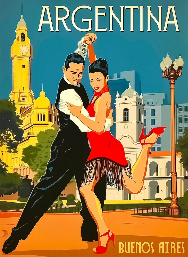 Travel Posters Selection of 10 Different Worldwide Images A3 Textured ...