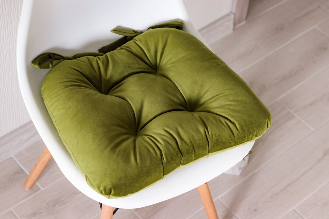 Velour U-shape Cushion, Cushion for Chairs, Chair Cushions - Etsy