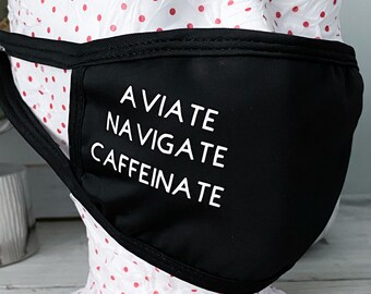 Aviation Face Mask | Etsy