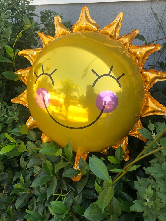 Sunshine Balloon Adorable Sun Balloon. Sunshine | Etsy