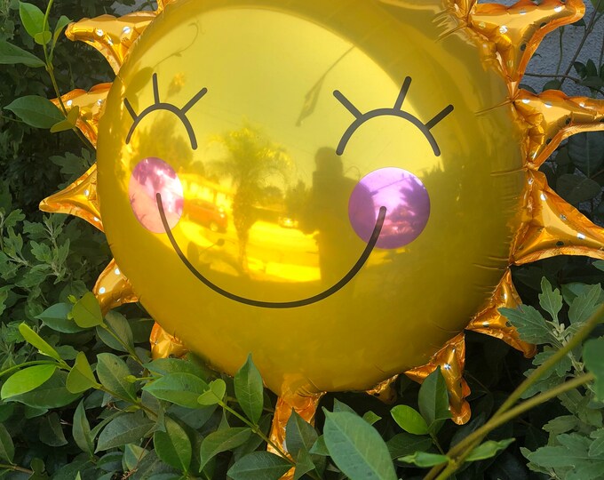 Sunshine Balloon Adorable Sun Balloon. Sunshine - Etsy