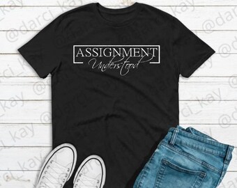I Understood the Assignment | Etsy