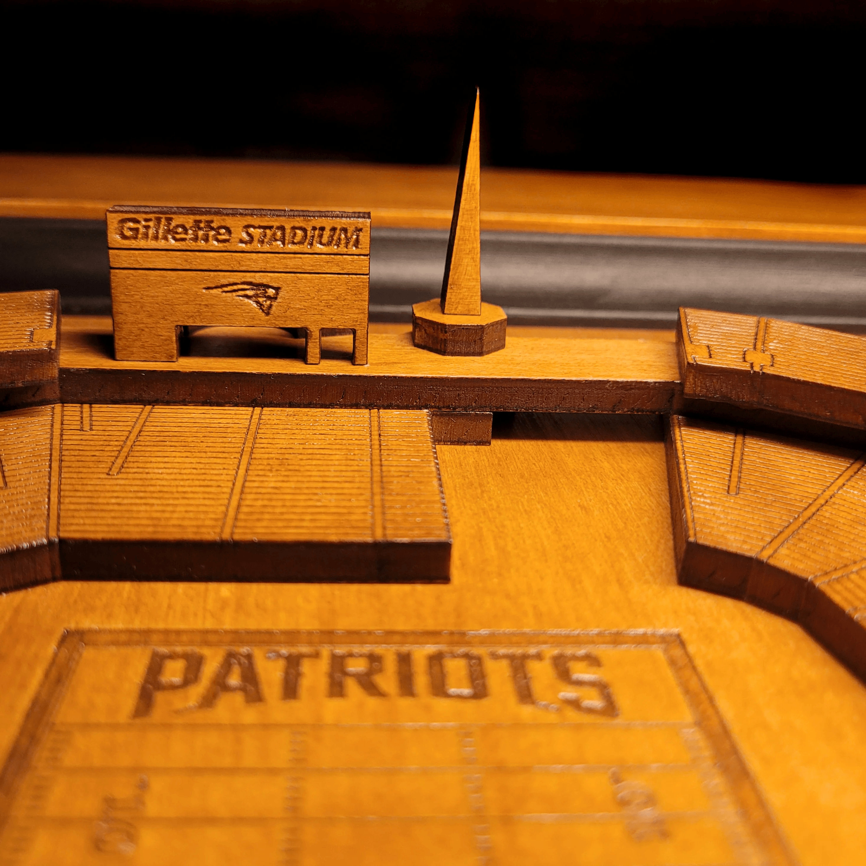 Patriots Stadium Replica | Gillette Sradium | Sports Fans | Gift for ...