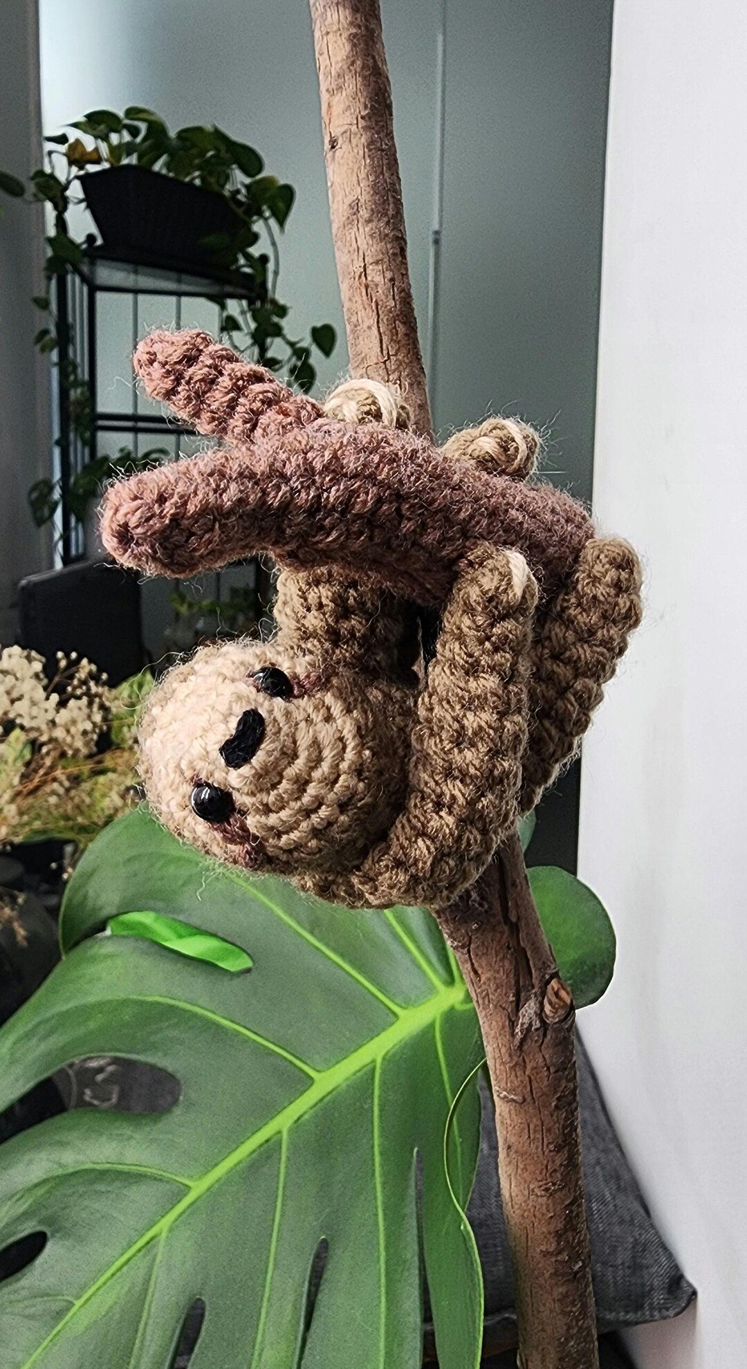 Cute Sloth Amigurumi Crochet Pattern - Adorable Stroller Hanging Toy ...