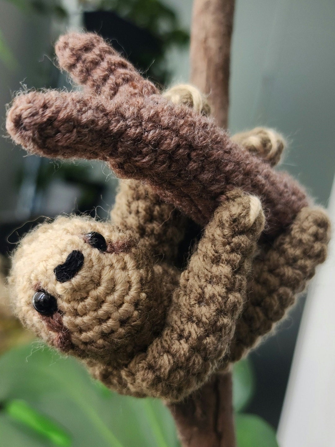 Cute Sloth Amigurumi Crochet Pattern - Adorable Stroller Hanging Toy ...
