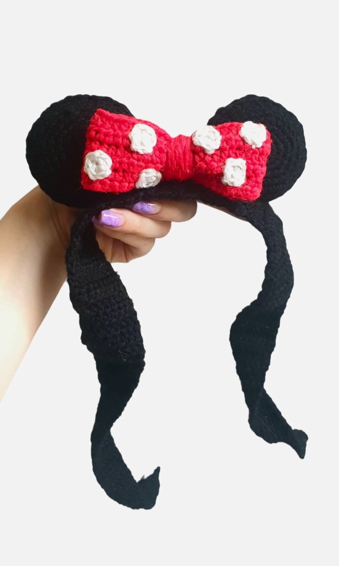 Minnie Mouse Ears Headband Crochet Pattern: Add Some Magic to Your ...