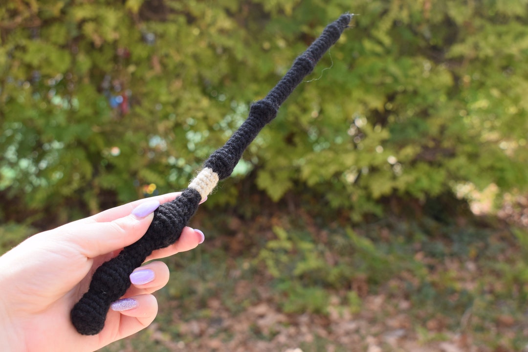 The Elder Wand-inspired Magic Wizard Wand Crochet Pattern Pdf, Easy ...