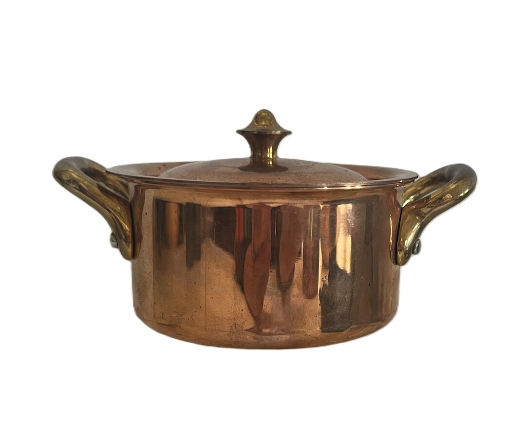 Vintage Mauviel Copper Mini Cocotte Made in France - Etsy