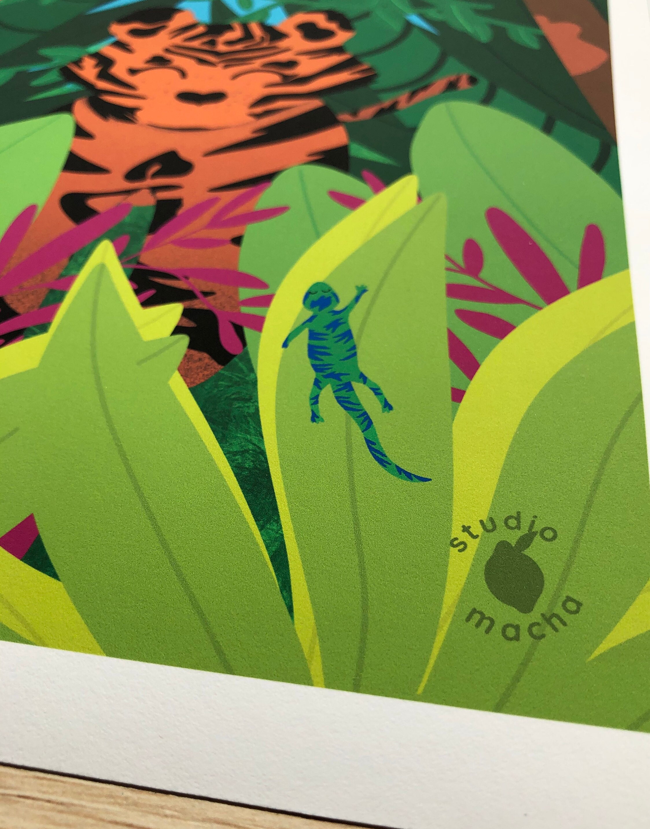 Tiger Children Poster | Children Illustration | Baby Poster | Bedroom ...
