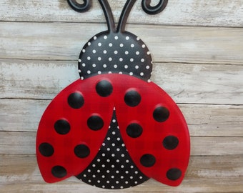 Ladybug Metal Sign | Etsy