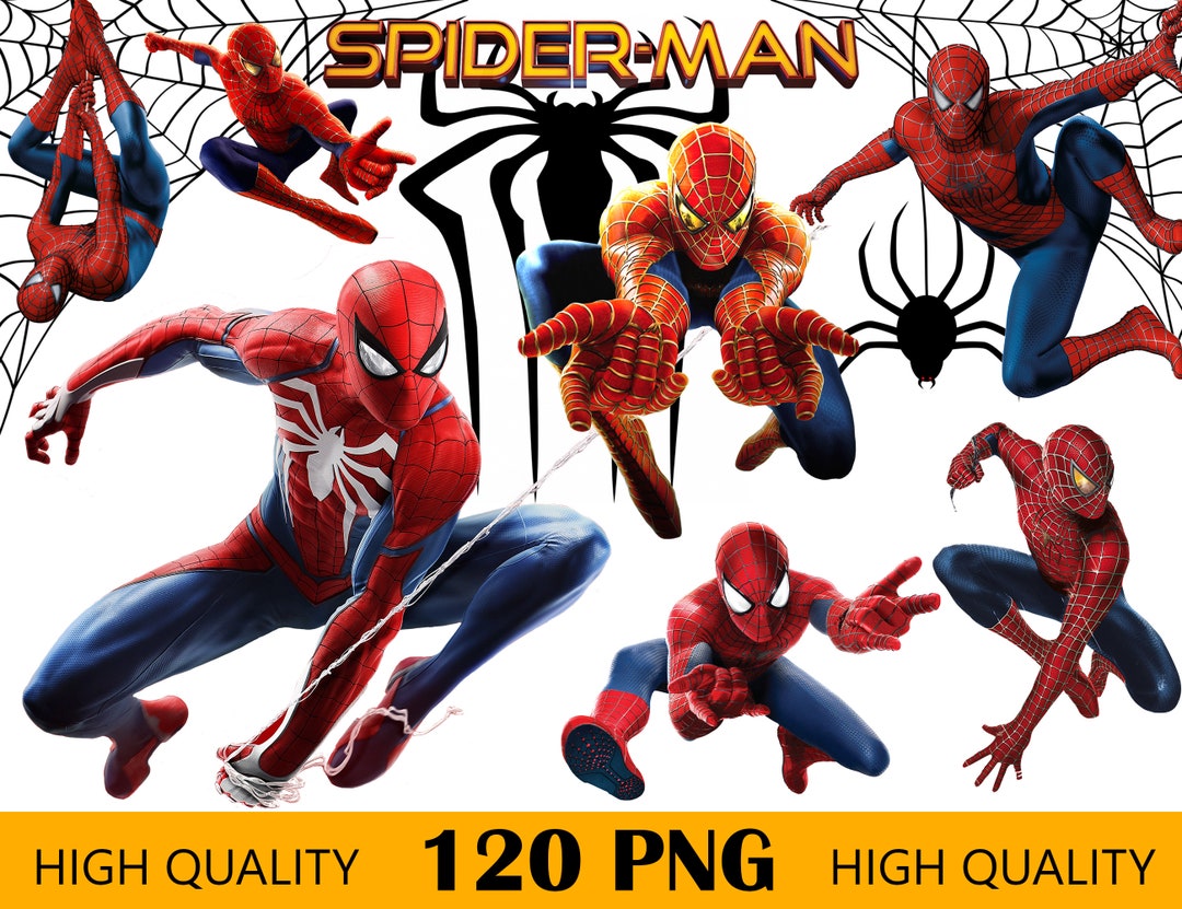 Spiderman PNG Spiderman Clipart Spiderman Face Spiderman - Etsy Italia