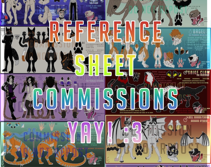 Simple OC Character Sheet Blank Template Printable - Etsy