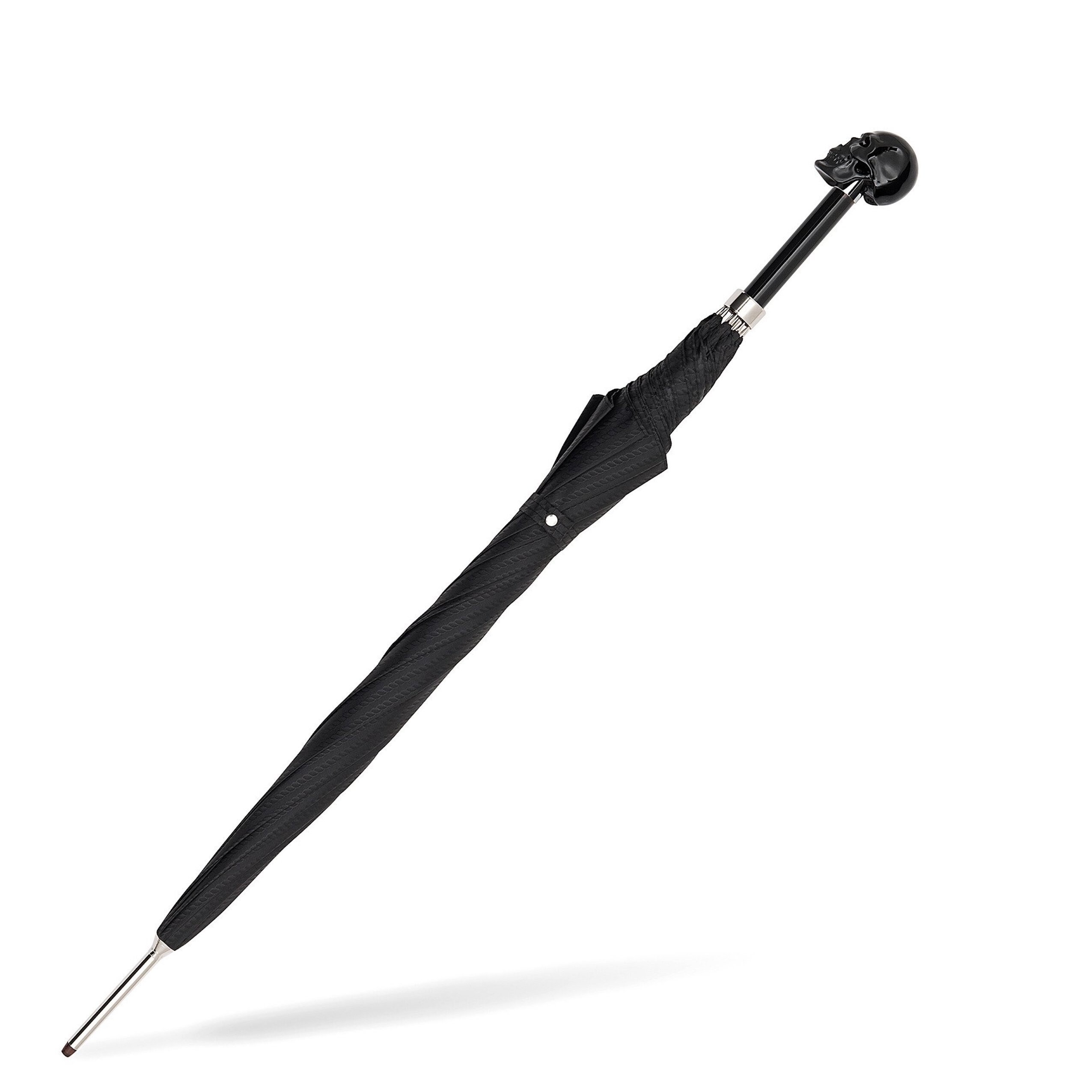 Carbonised Black Skull Umbrella - Etsy