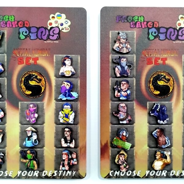 Mortal Kombat Pin - Etsy