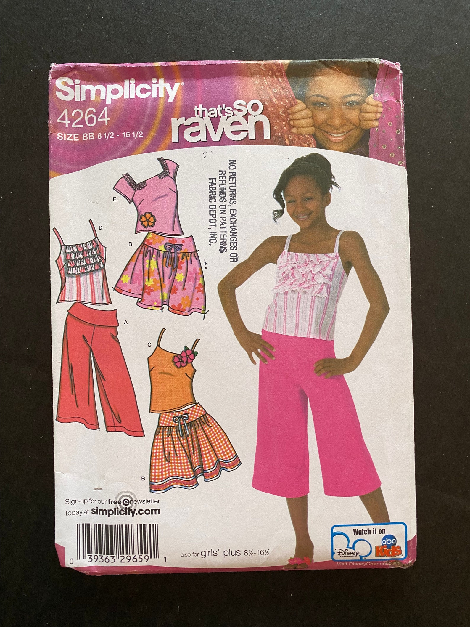 Simplicity 4264 Girls Plus Size Pattern: Wardrobe Sewing Pattern (uncut ...