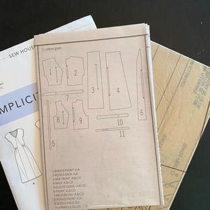 Three Simplicity Patterns Uncut and in Brand New Condition Size 6-14 ...