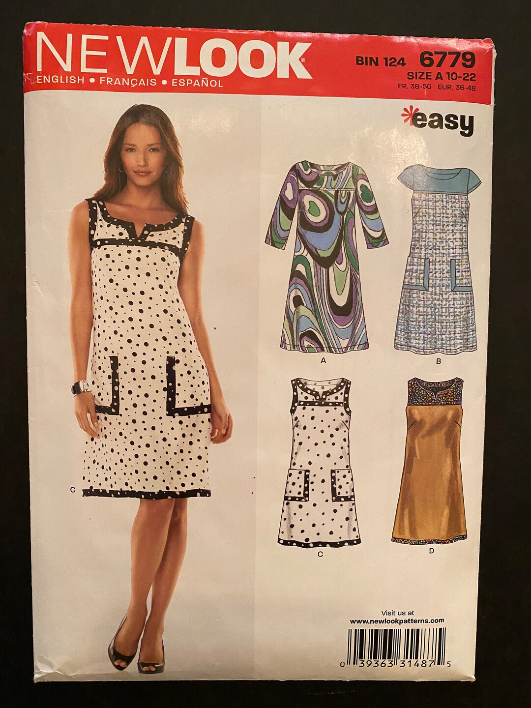 New Look 6779 Uncut and in New Condition All Sizes Included Darling ...