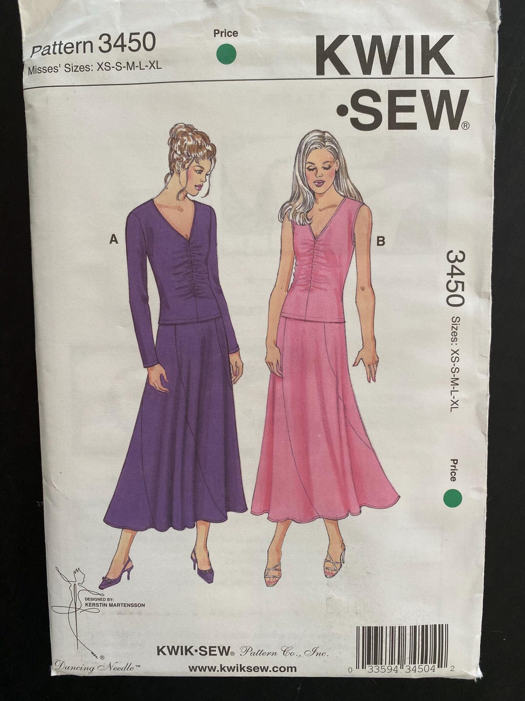 Kwik Sew 3450 Knit Separates Sewing Pattern (XS-XL) - Etsy