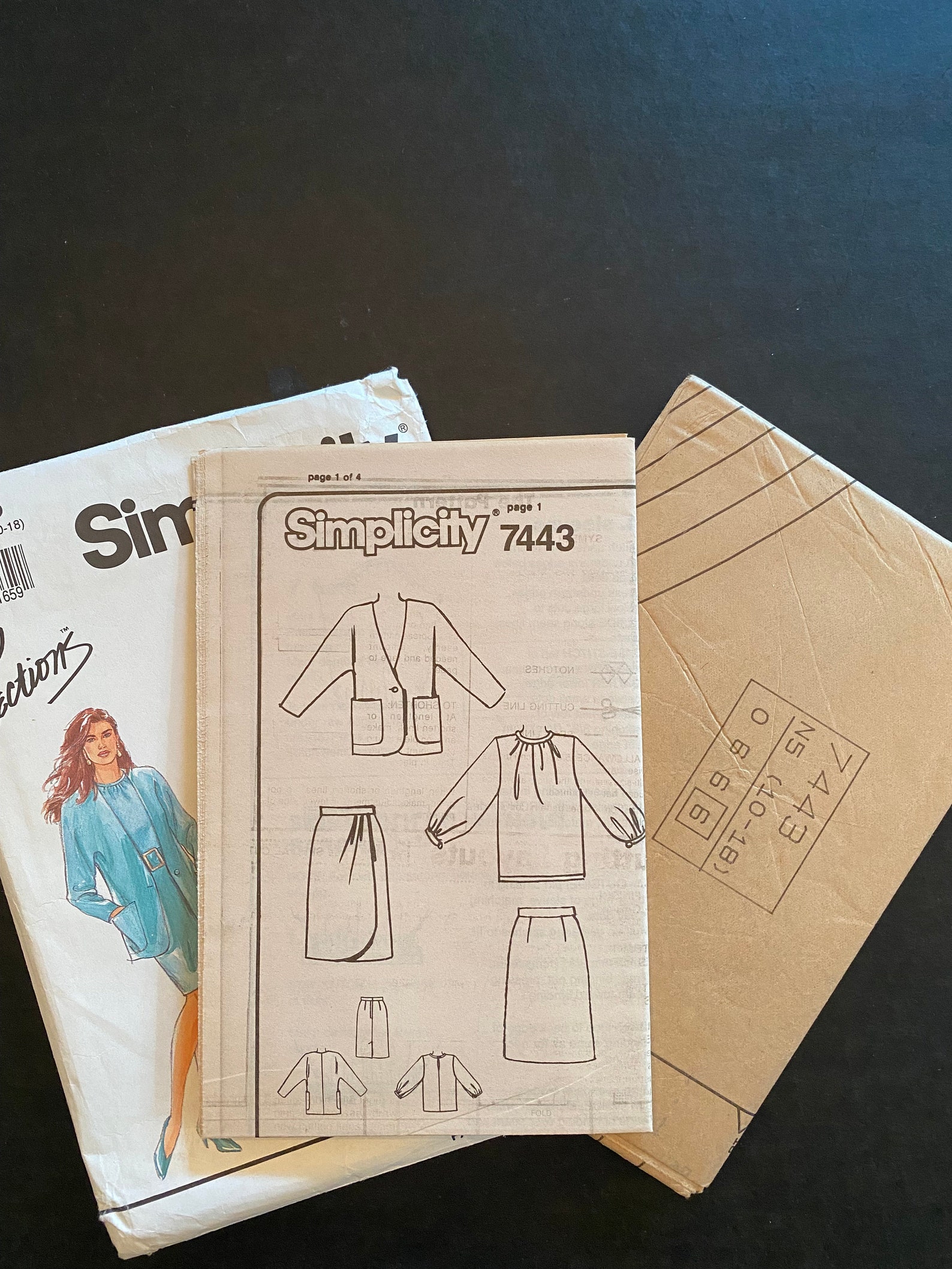 Simplicity 7443 Size (10-18) Uncut and in Brand New Condition - Etsy