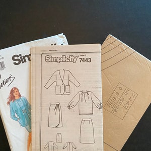 Simplicity 7443 Size (10-18) Uncut and in Brand New Condition - Etsy