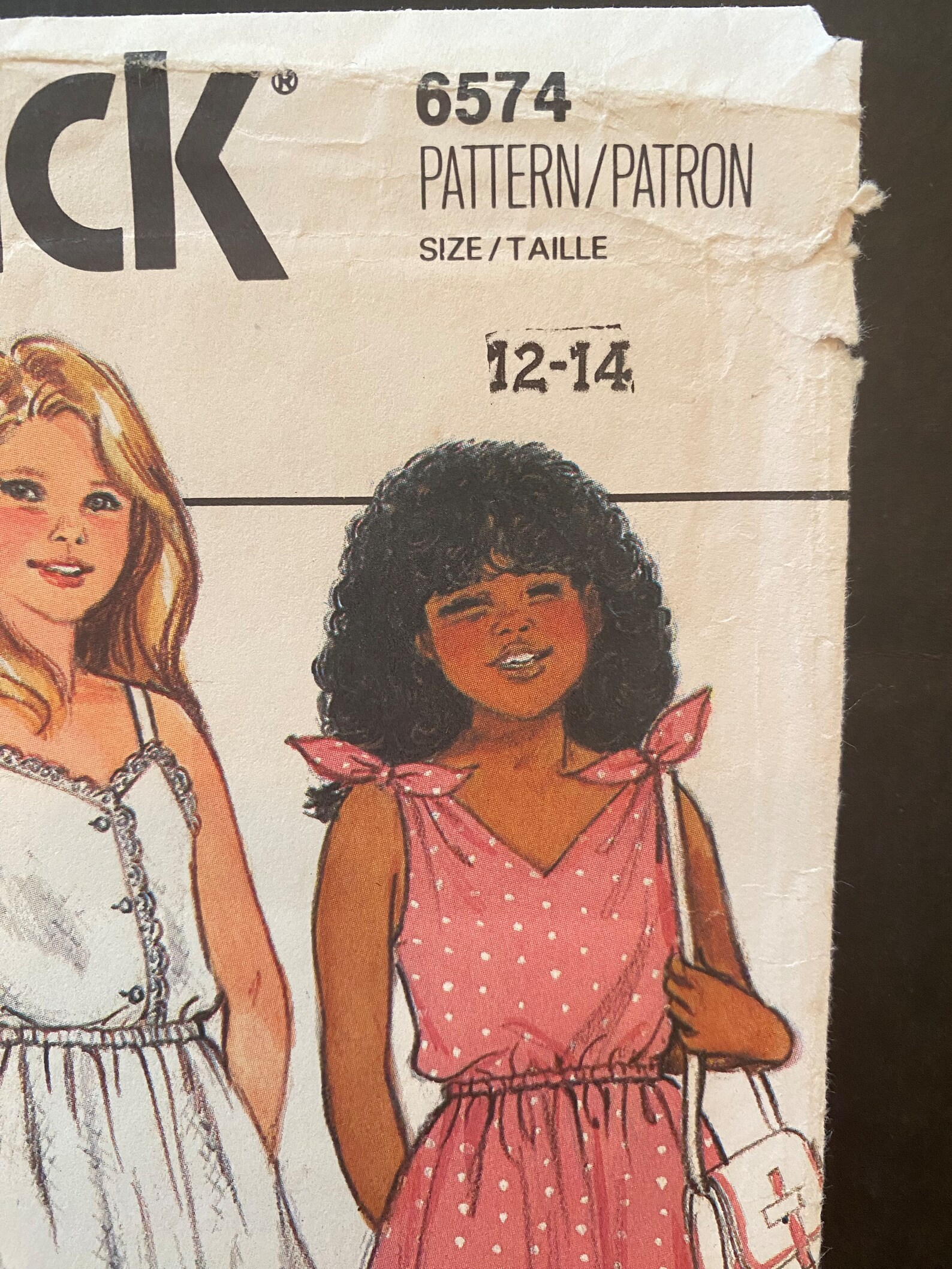 Butterick 6574 Girl Pattern Size 12-14 Uncut and in Brand New Condition ...