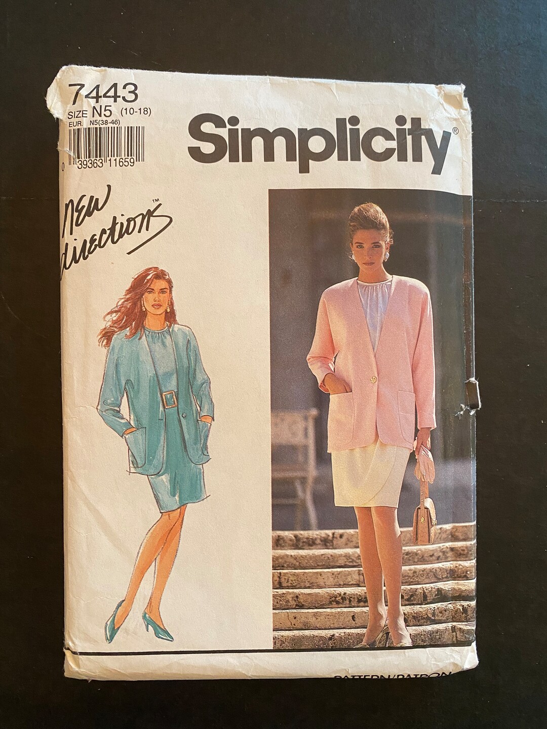 Simplicity 7443 Size (10-18) Uncut and in Brand New Condition - Etsy