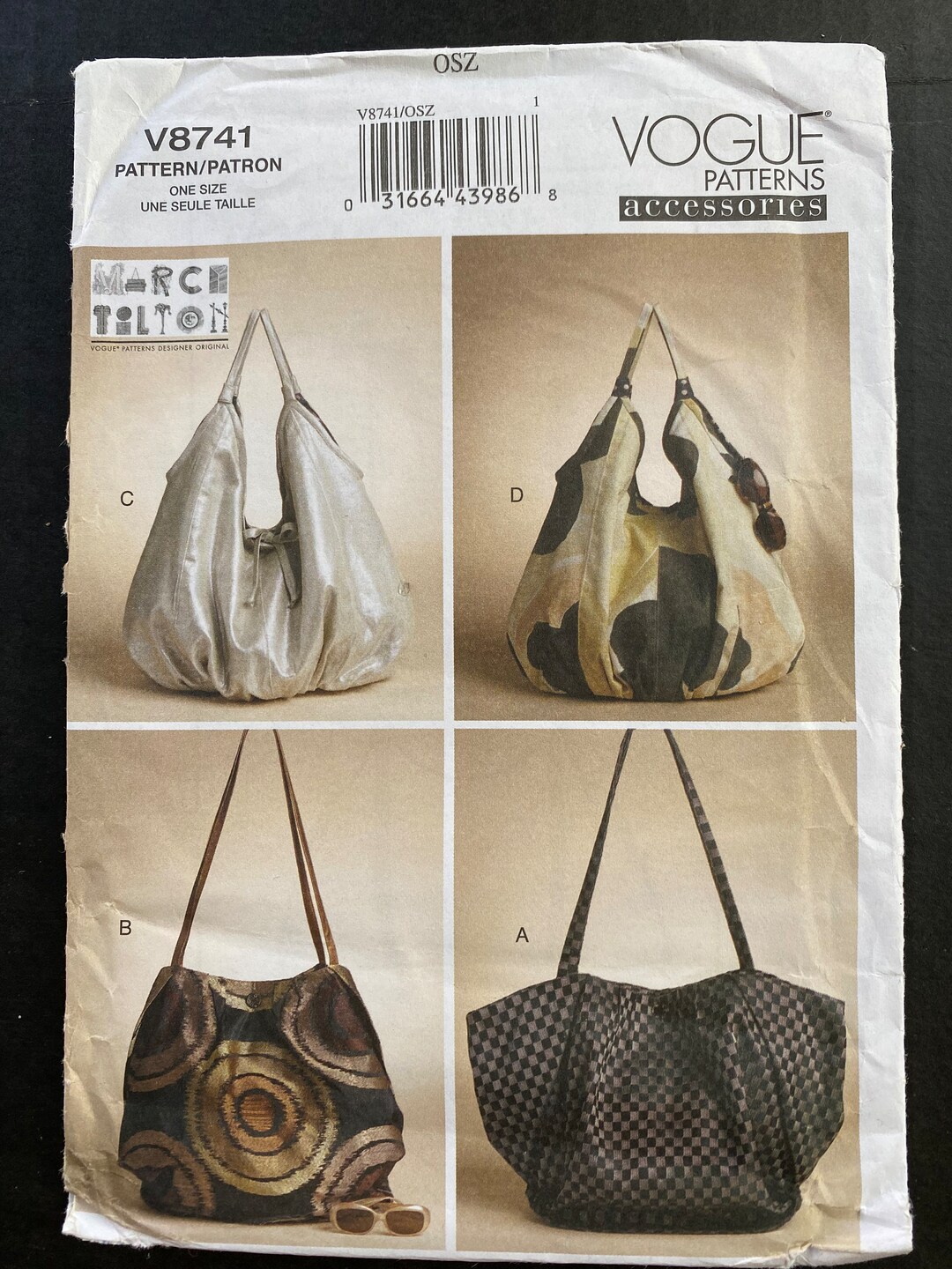 Vogue 8741 Accesories - Etsy