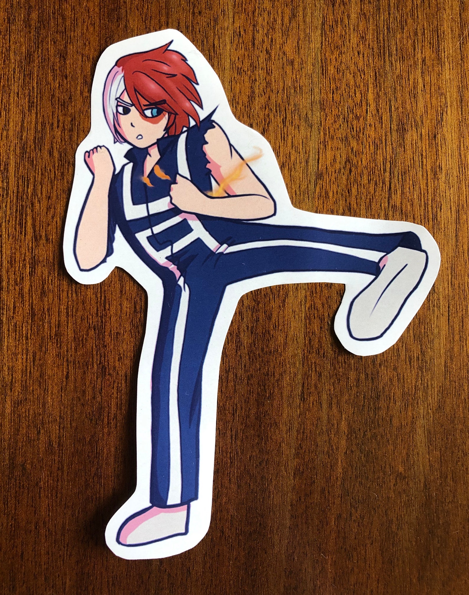 Todoroki Shoto Sticker - Etsy