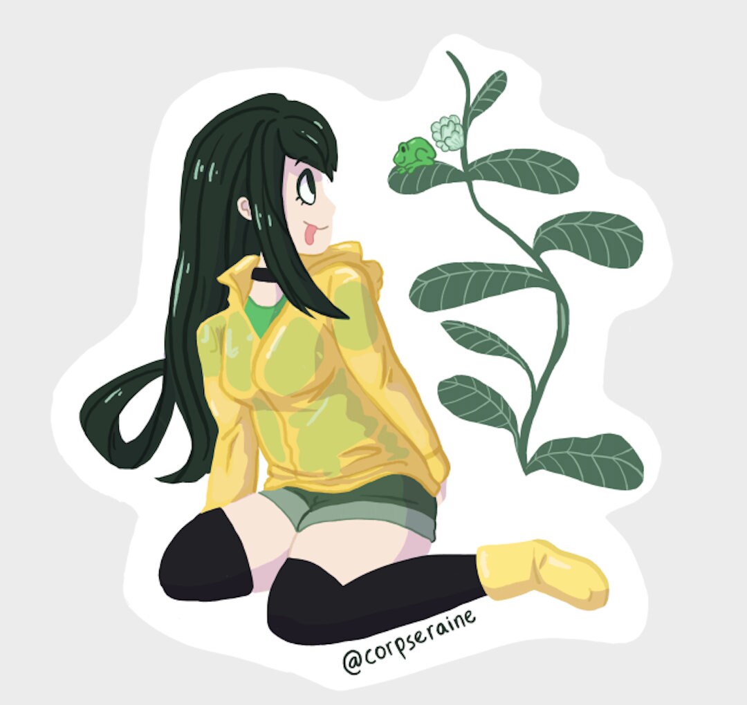 Tsuyu Sticker - Etsy
