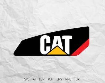 Caterpillar Logo Svg | Etsy