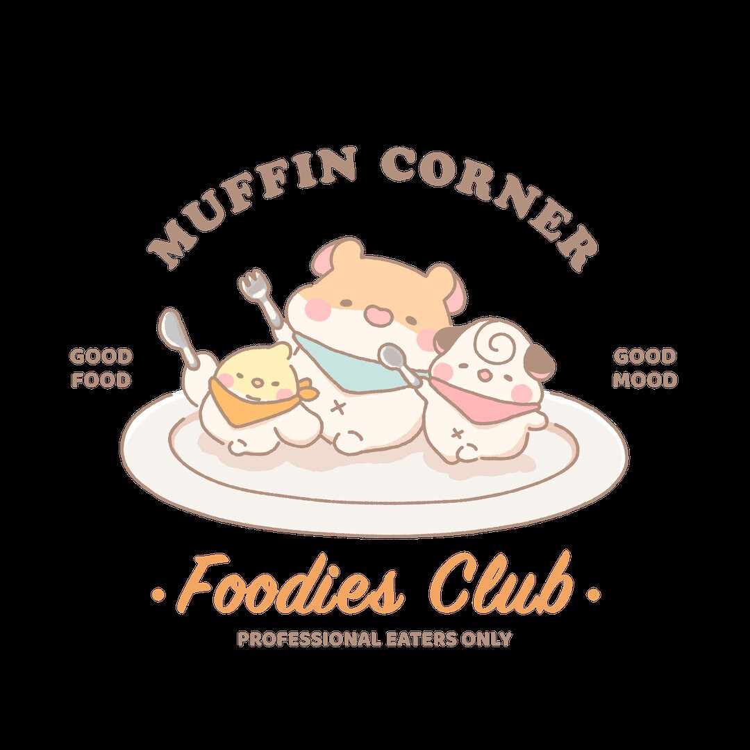 GLOPLAY X Muffin Corner Collaboration midnight Café - Etsy