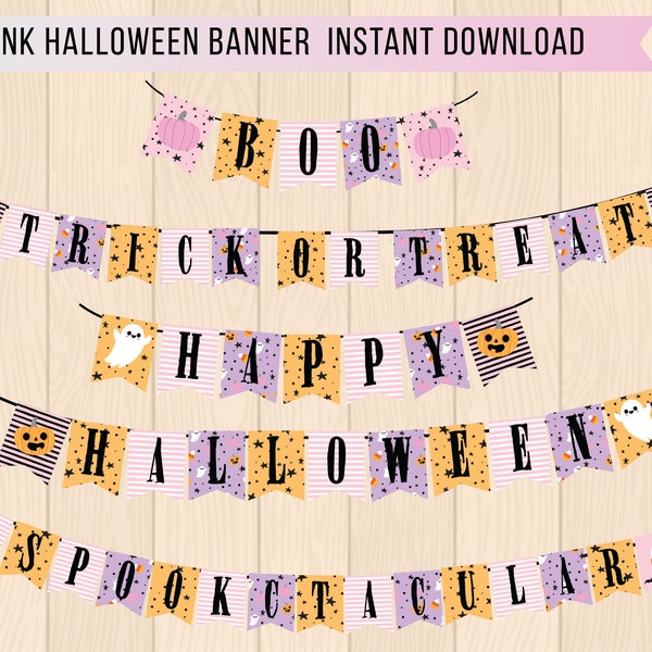 Halloween Banner - Etsy