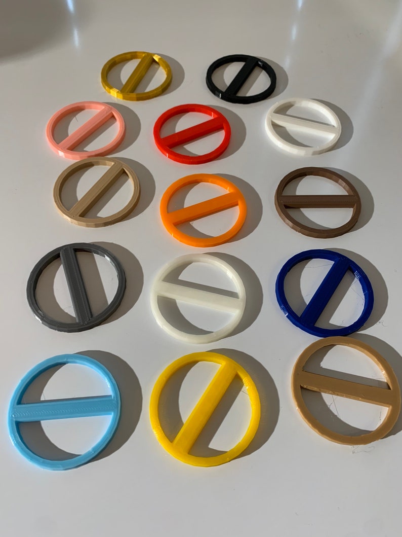 Circle T Shirt Slide Clip - Etsy