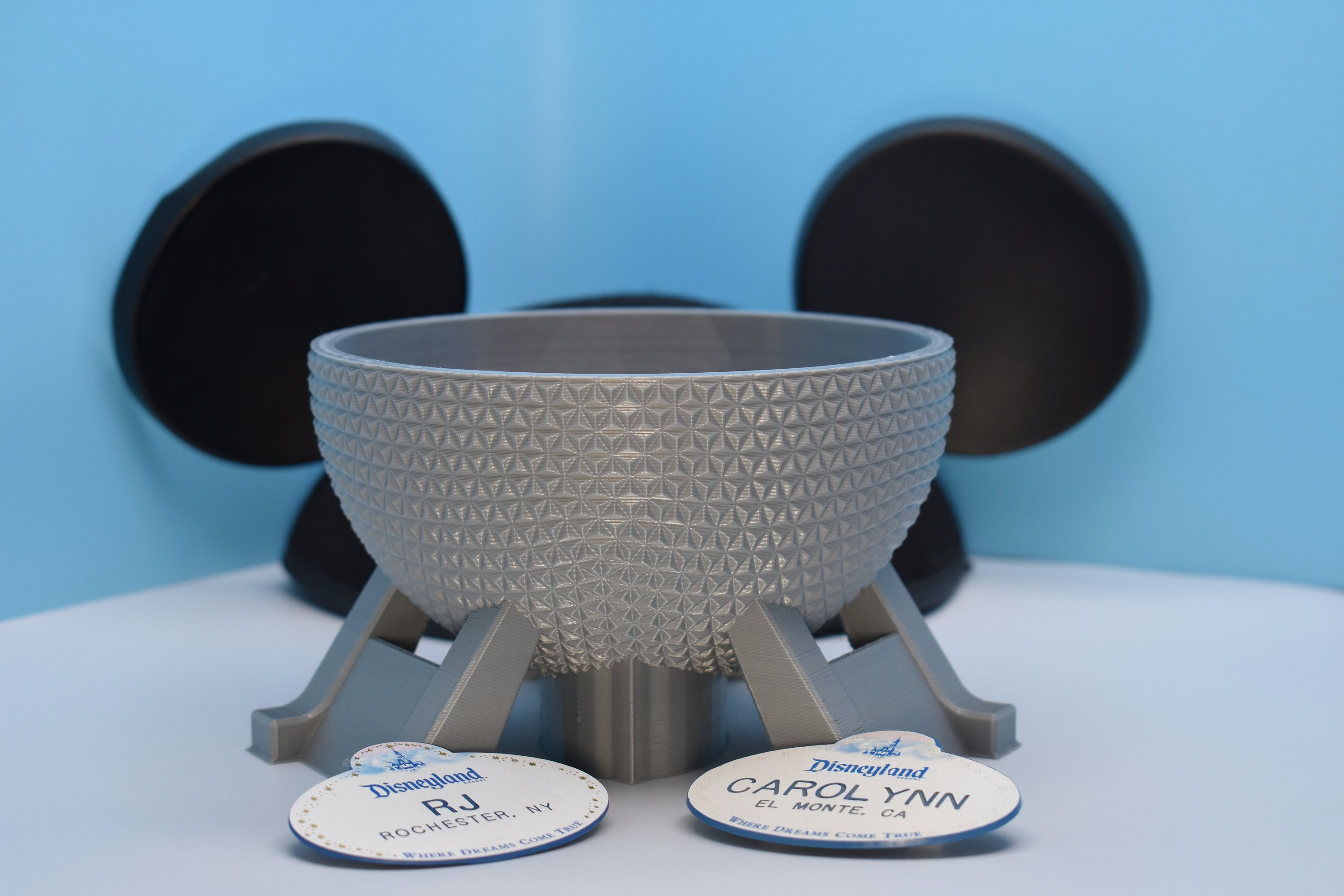 Epcot Theme Park Spaceship Earth Planter Bowl Inspired by Walt Disney ...