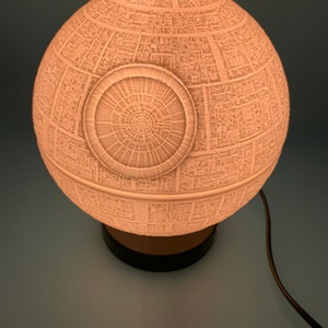Star Wars Death Star Table Night Light - Etsy
