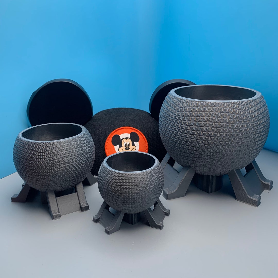 Epcot Theme Park Spaceship Earth Planter Pot Inspired by Walt Disney ...