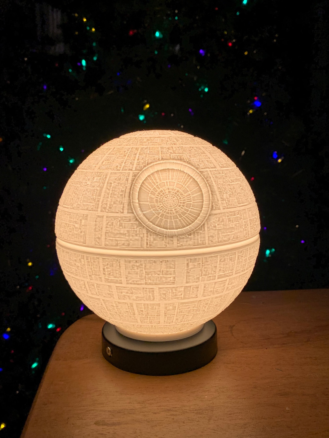 Star Wars Death Star Table Night Light - Etsy