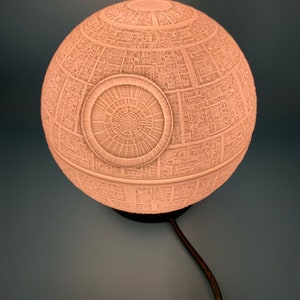 Star Wars Death Star Table Night Light - Etsy