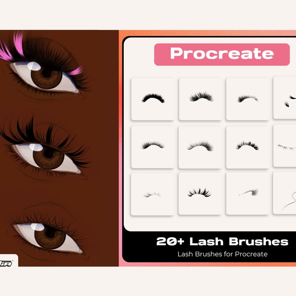Lash Cartoon - Etsy