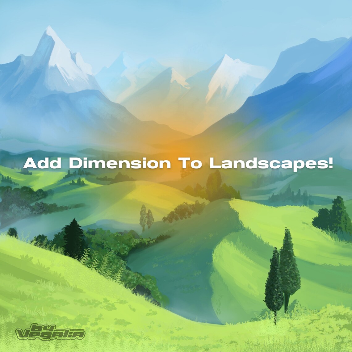 Premium Procreate Nature Leaf Foliage Vine Bush Firefly - Etsy