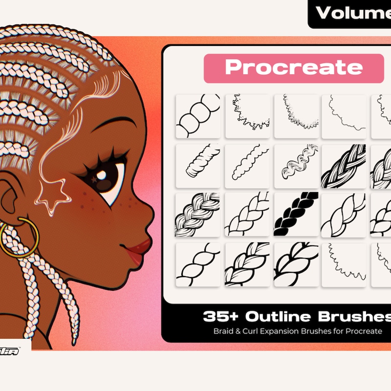 Cartoon Braids - Etsy