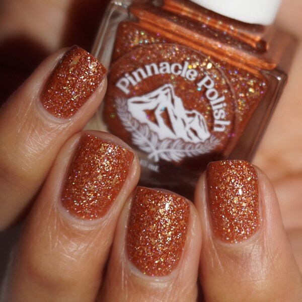 Rust Orange Nail - Etsy