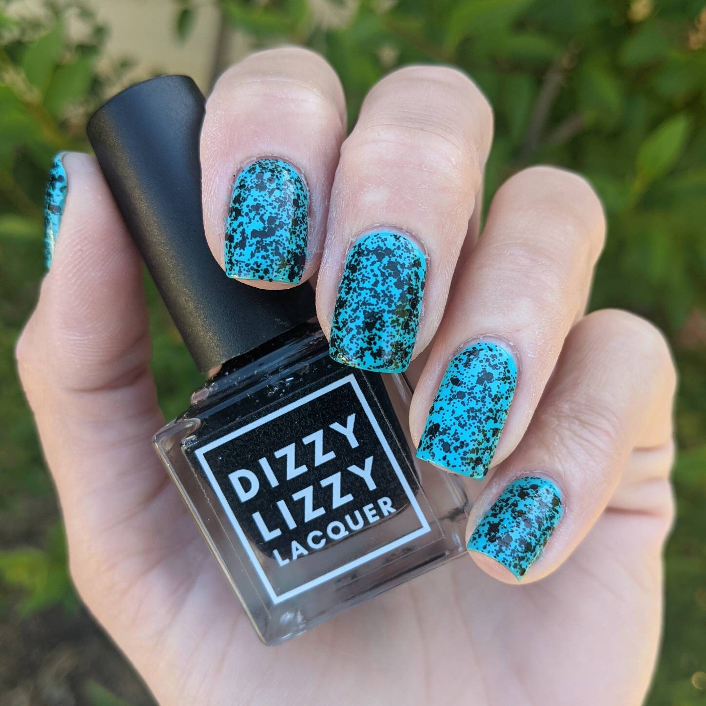 Ruin PINNACLE POLISH Black Glitter Topper Handmade Vegan - Etsy