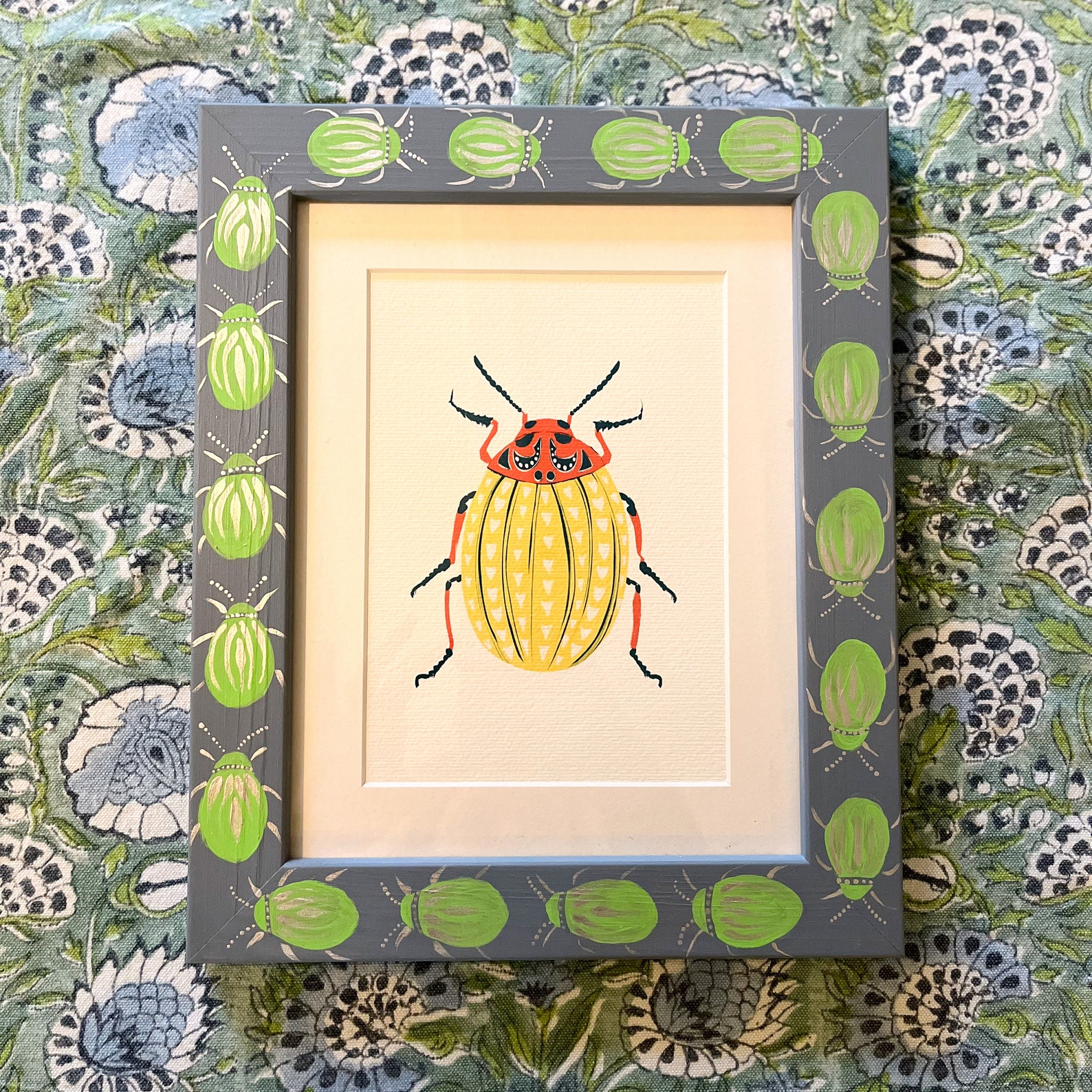 Decorative Frame Artful Frame Framed Art Painted Frames - Etsy