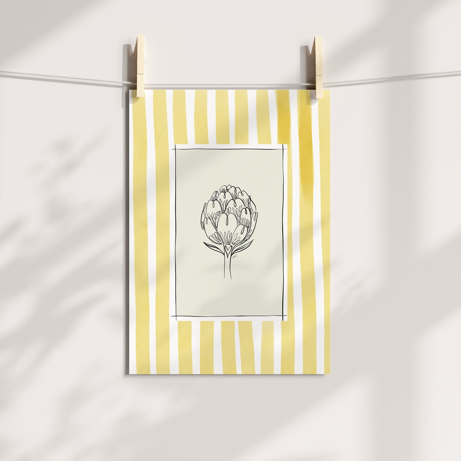Vegetable Line Art Print Bundle: Kitchen Decor, Artful Gift - Etsy