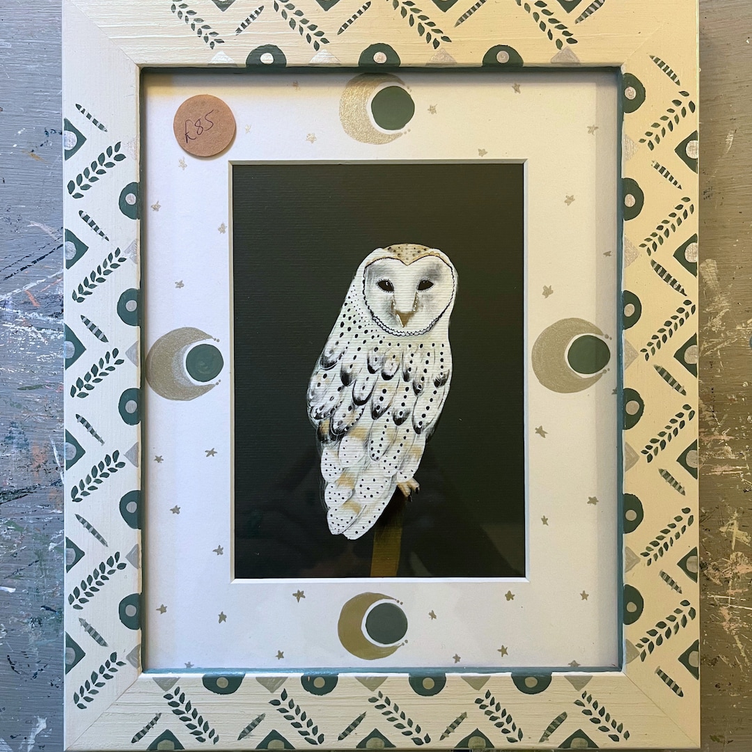 Decorative Frame Artful Frame Framed Art Painted Frames Handpainted ...