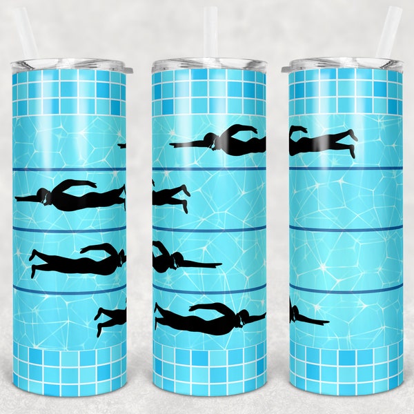 Swimming Sublimation Svg - Etsy