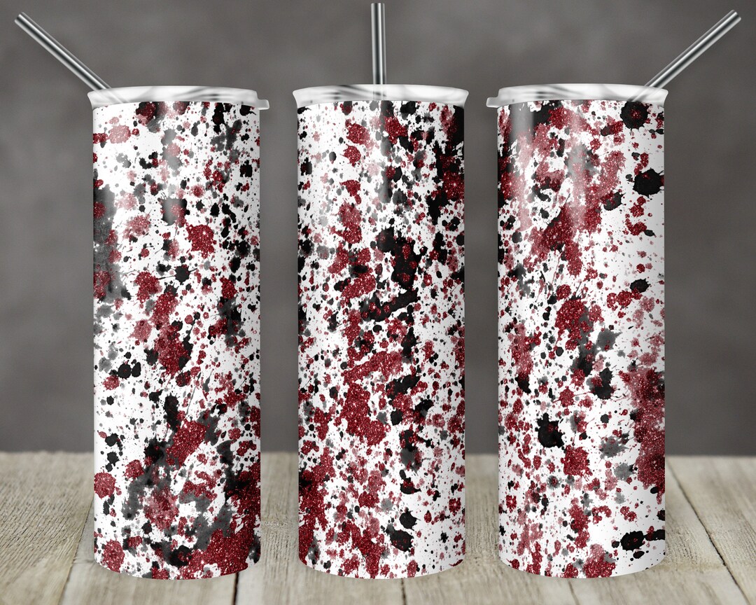 20 Oz Skinny Tumbler Sublimation Design Template Maroon - Etsy