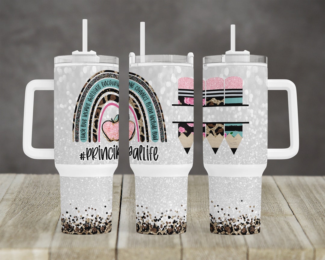 Principal Life Design 40 Oz 2 Piece Tumbler Sublimation Template ...