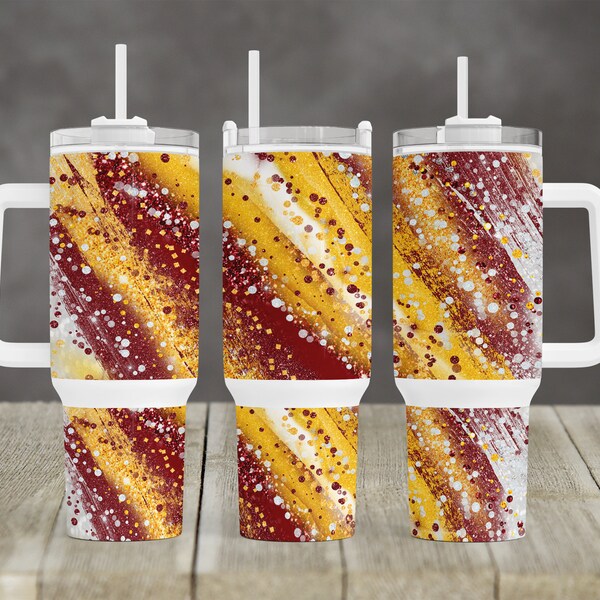 Maroon and Gold - Etsy